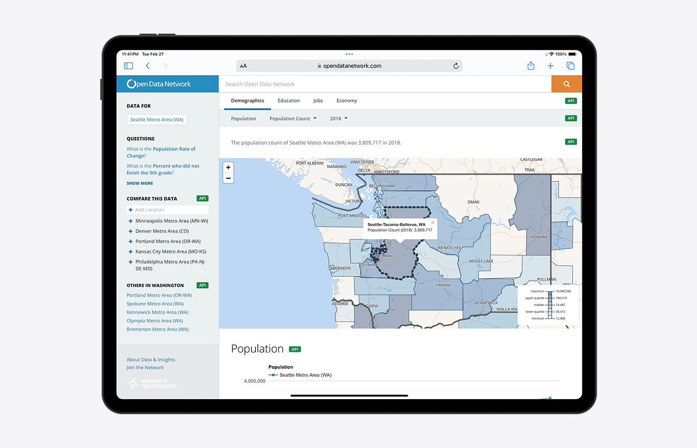 Open Data Network · Broadside Digital · Mobile & Web App Developers in ...